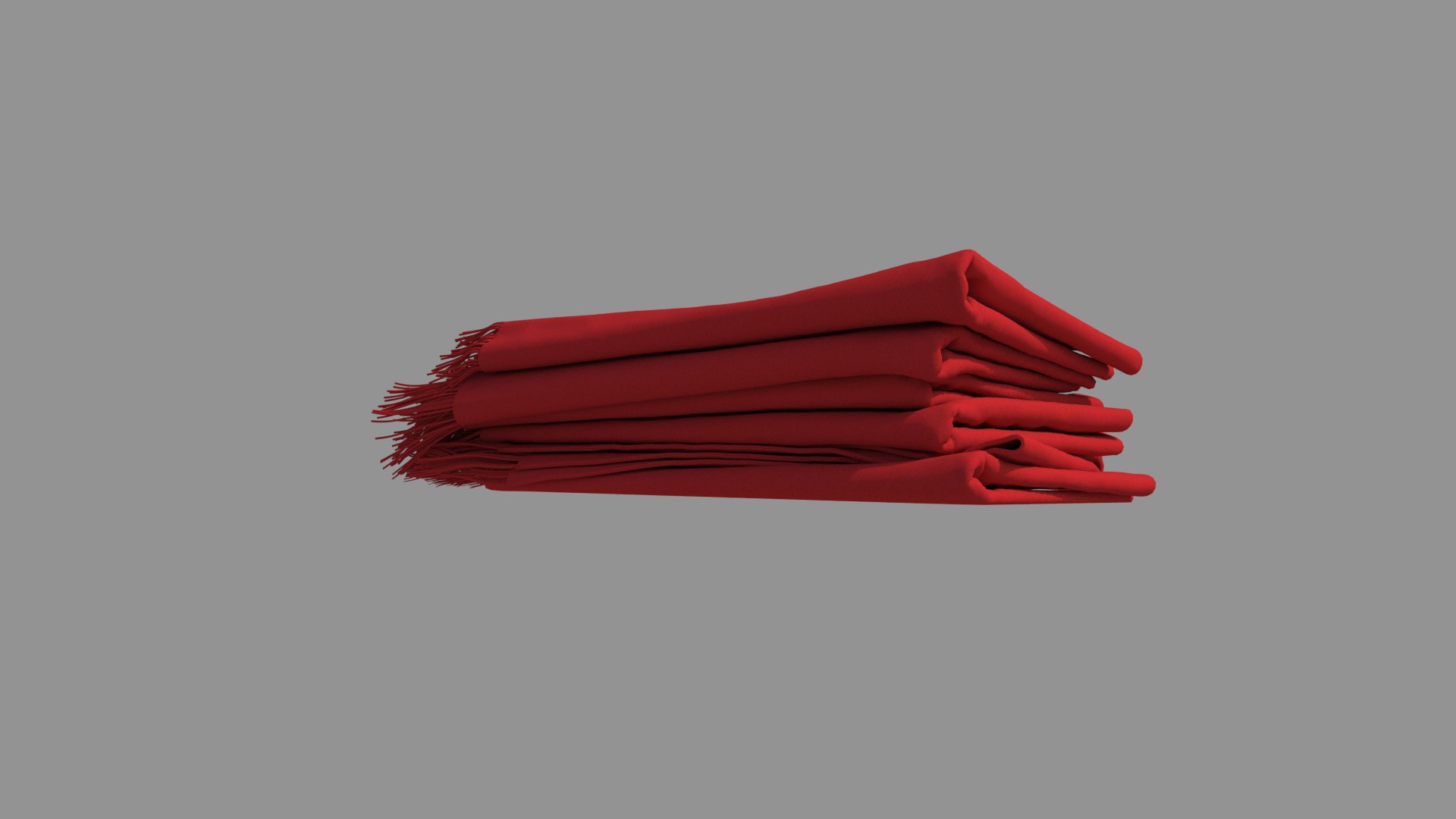 Scarf 3D Model - TurboSquid 1977285