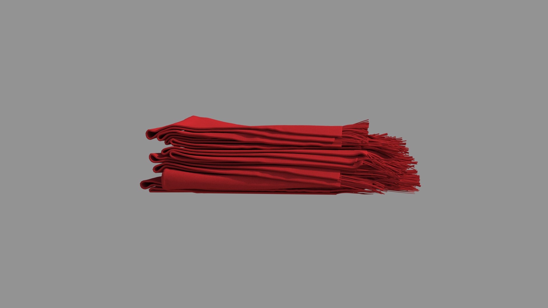 Scarf 3D Model - TurboSquid 1977285