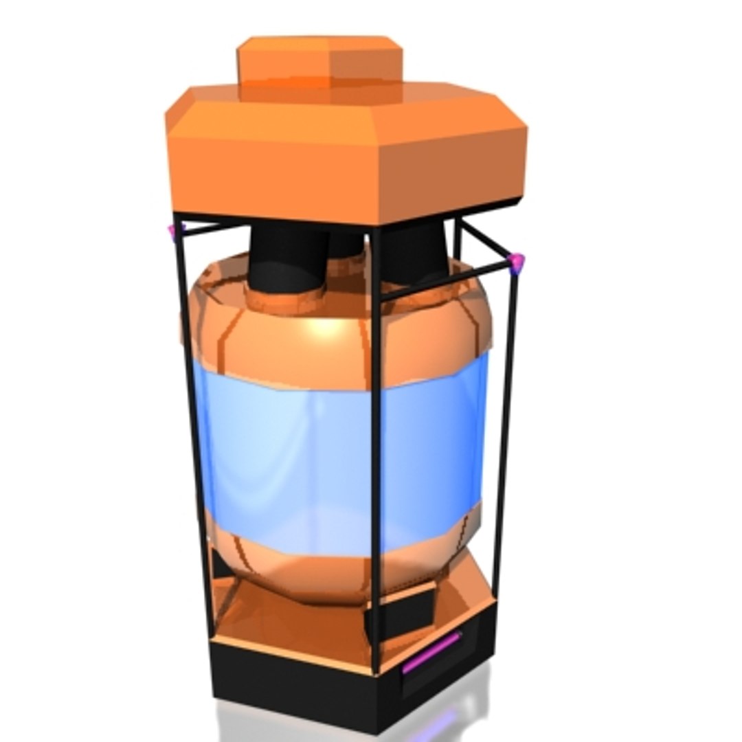 Liquid Container 3d Model