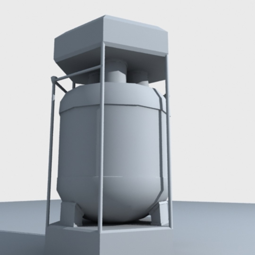 Liquid Container 3d Model