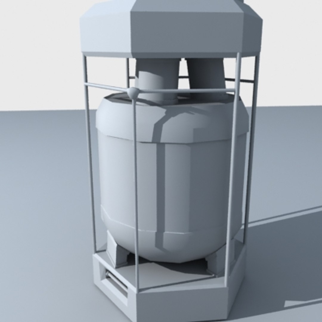 Liquid Container 3d Model