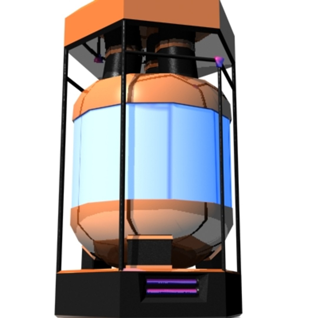 Liquid Container 3d Model