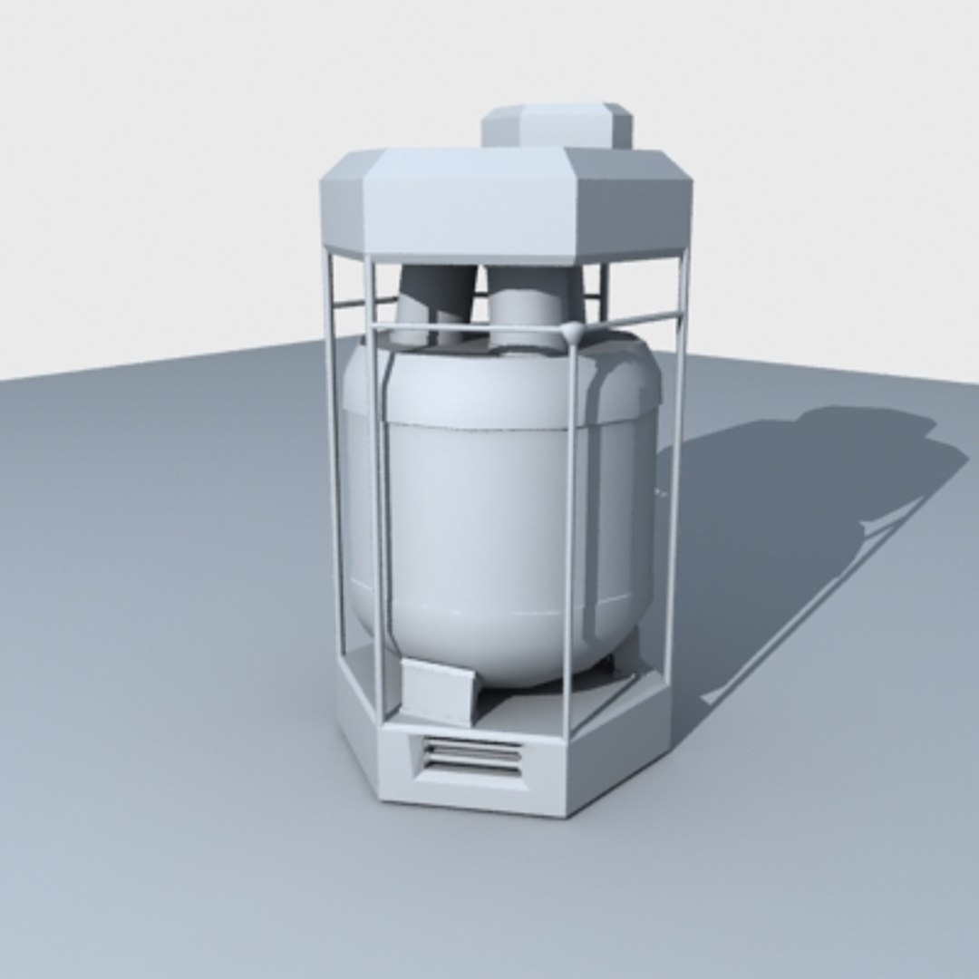 Liquid Container 3d Model