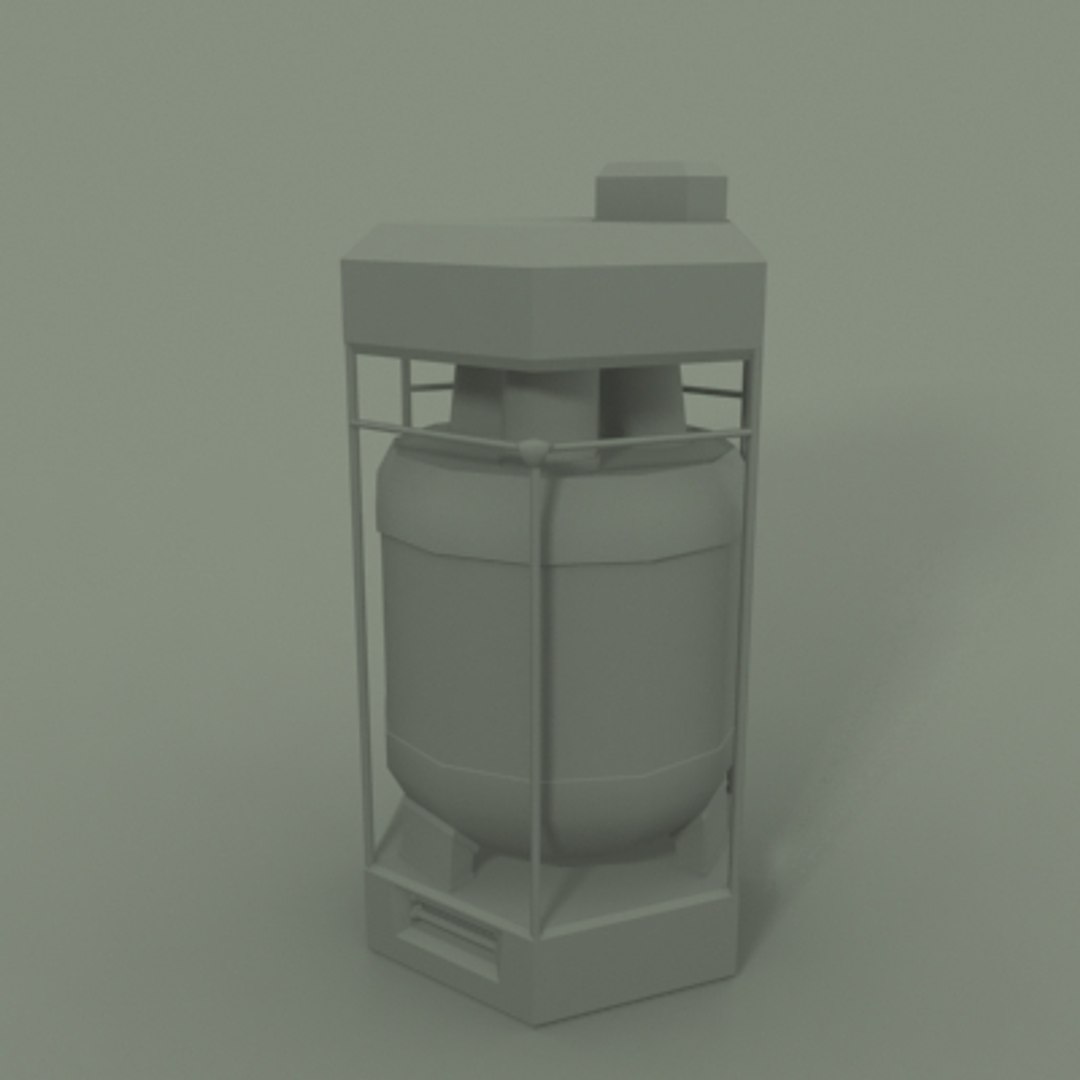 Liquid Container 3d Model