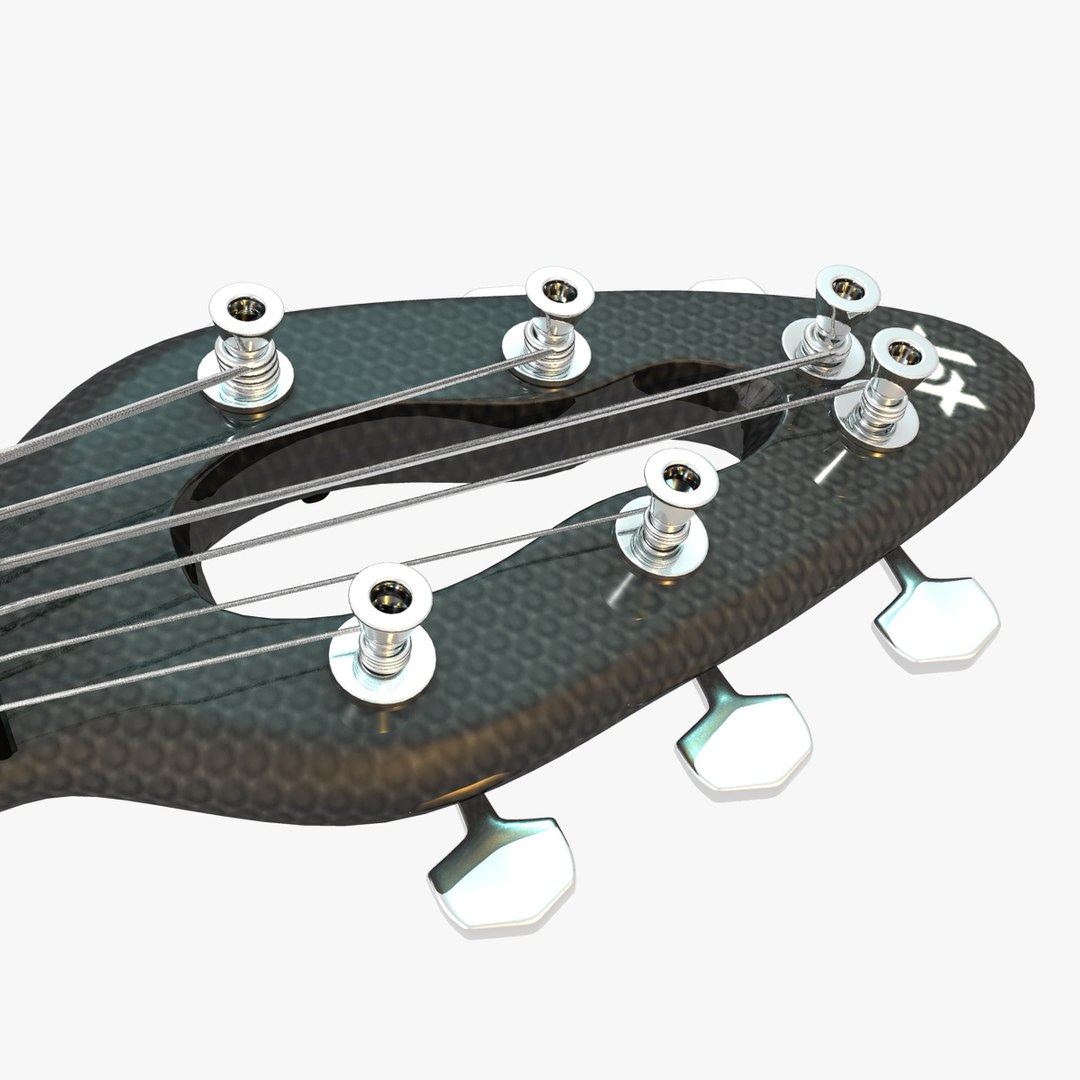 Handle Guitar Strings 3d Model