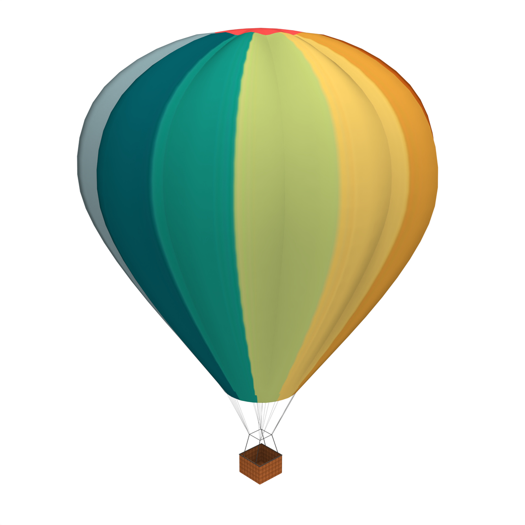 HotAirBalloon 3D Model - TurboSquid 2101887