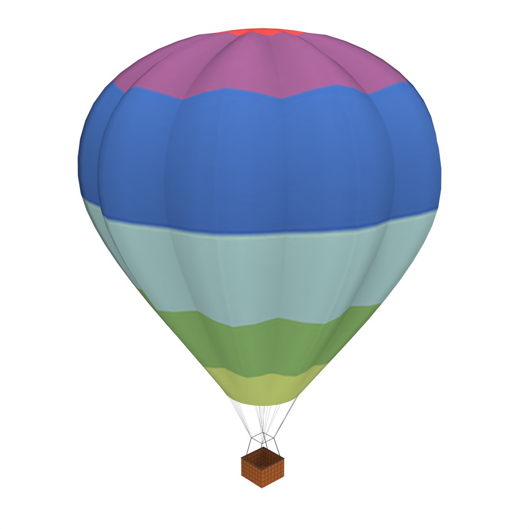 HotAirBalloon 3D Model - TurboSquid 2101887