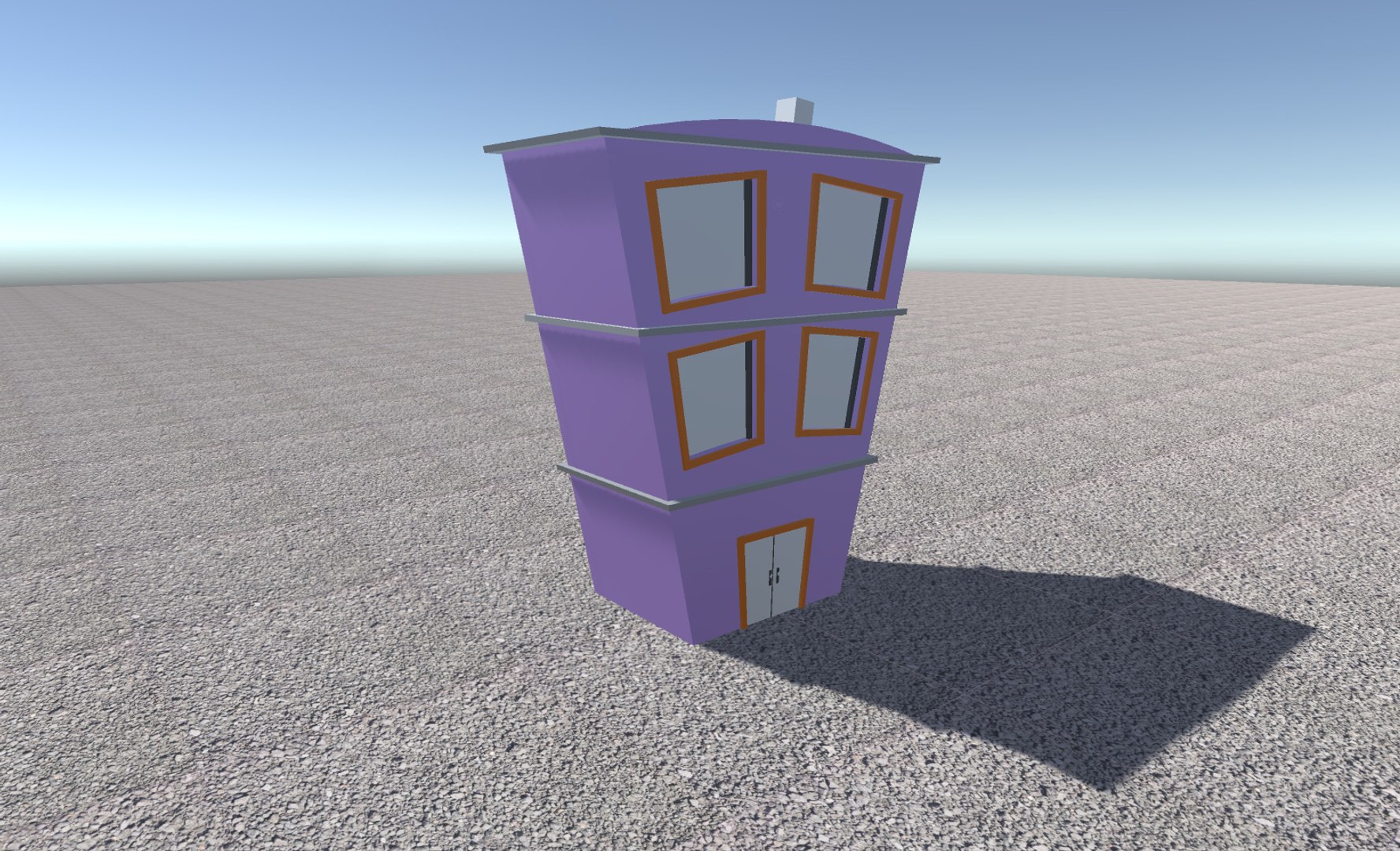 Cartoon Build 3d Model