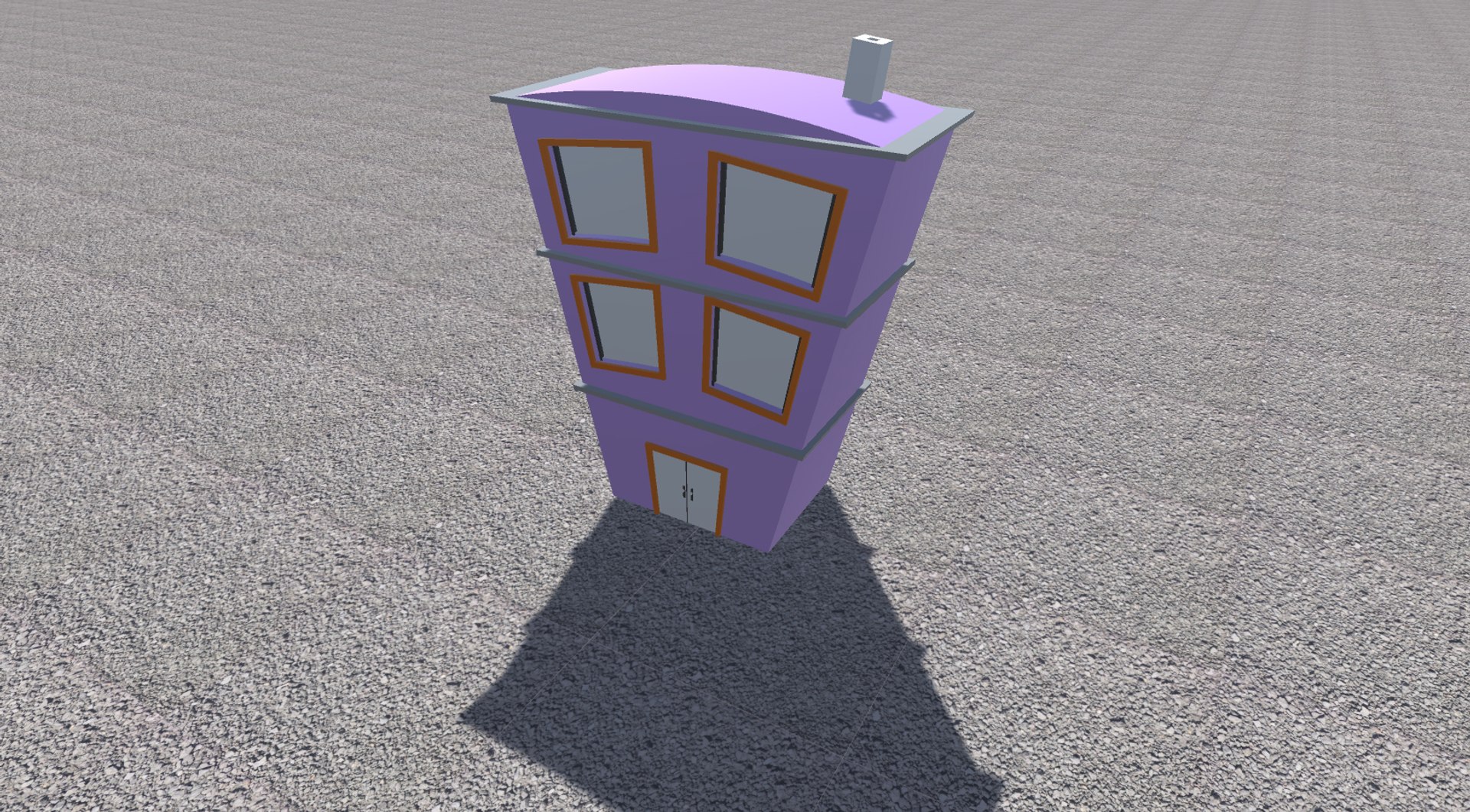 Cartoon Build 3d Model