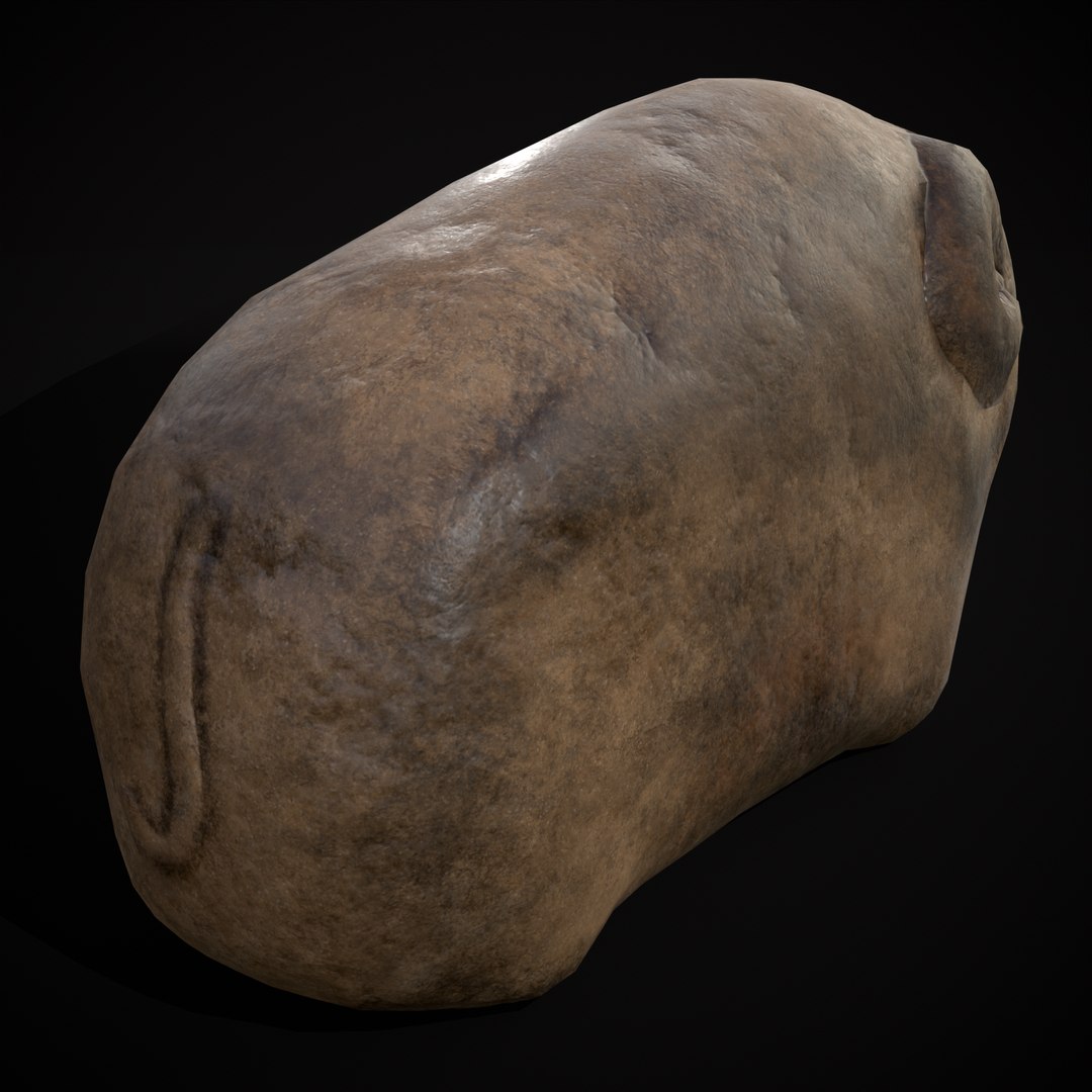 3D Medieval Stone Bull Model - TurboSquid 2122641