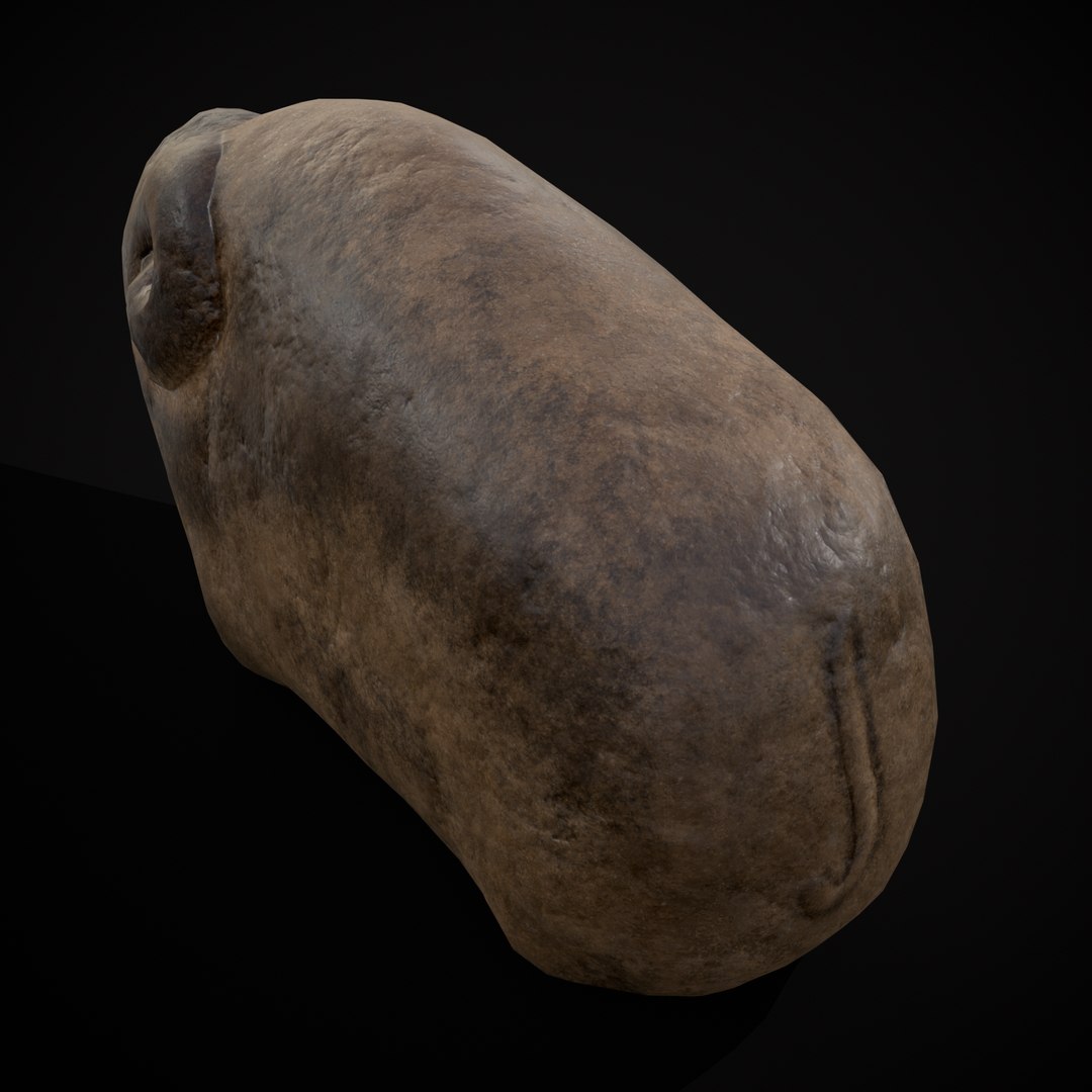 3D Medieval Stone Bull Model - TurboSquid 2122641