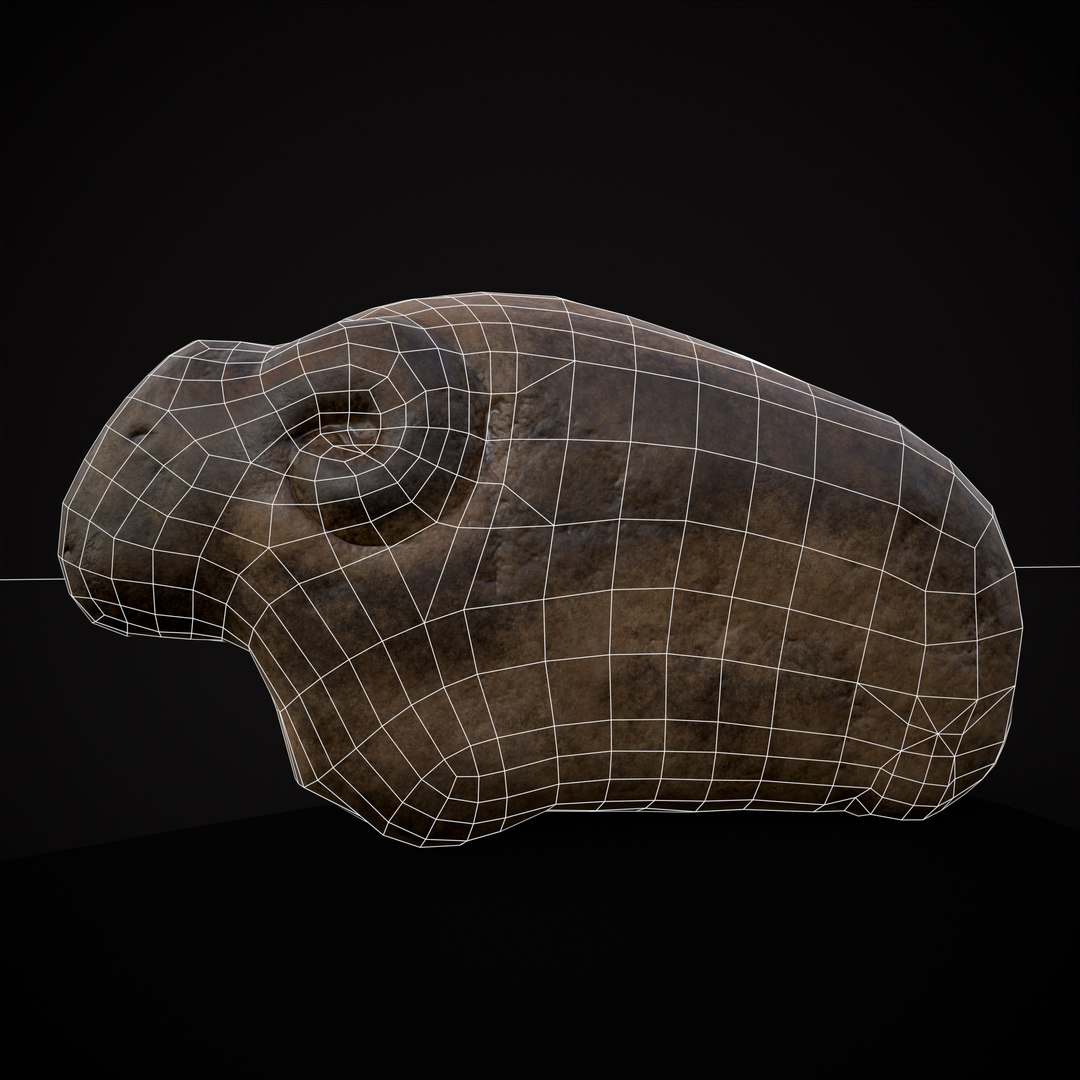 3D Medieval Stone Bull Model - TurboSquid 2122641