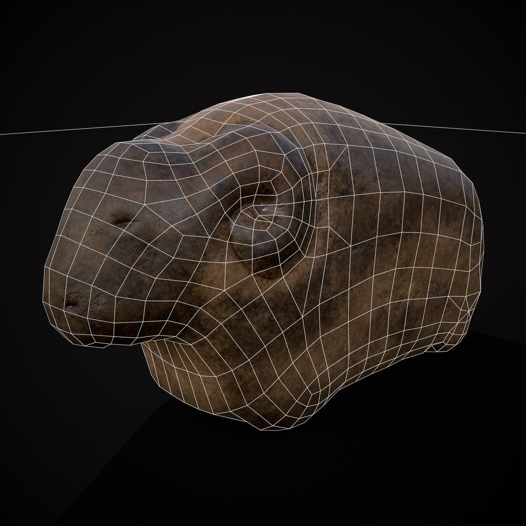 3D Medieval Stone Bull Model - TurboSquid 2122641