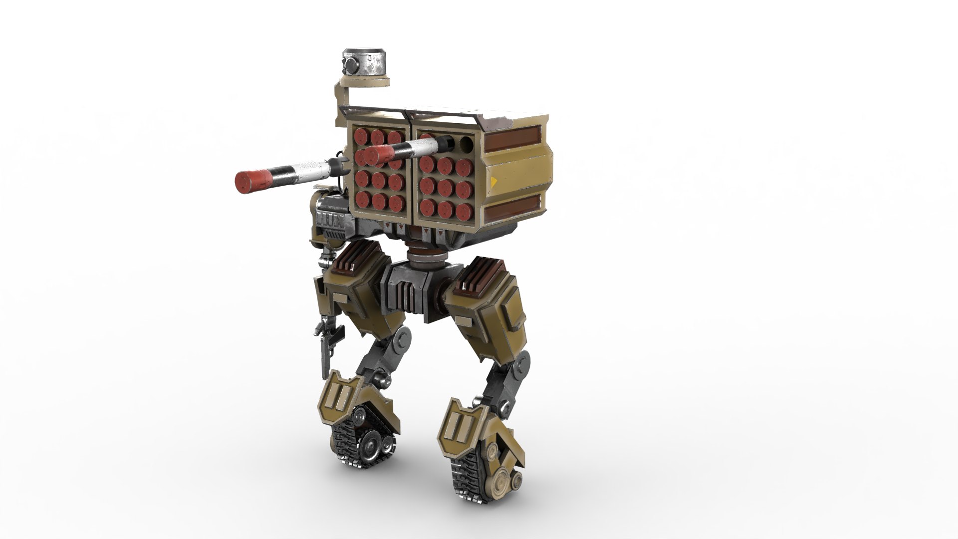 3D robot turret model - TurboSquid 1661526