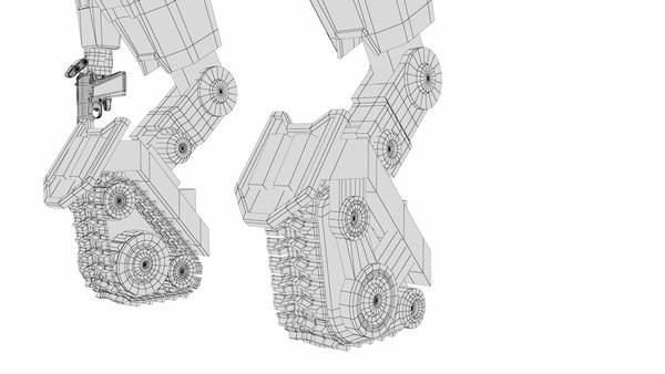 3D robot turret model - TurboSquid 1661526