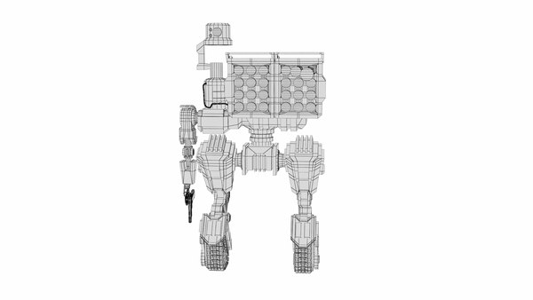 3D robot turret model - TurboSquid 1661526