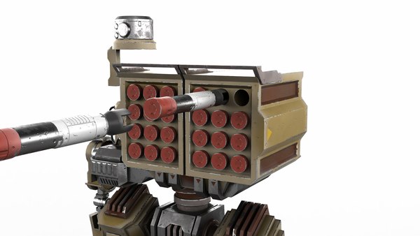 3D robot turret model - TurboSquid 1661526
