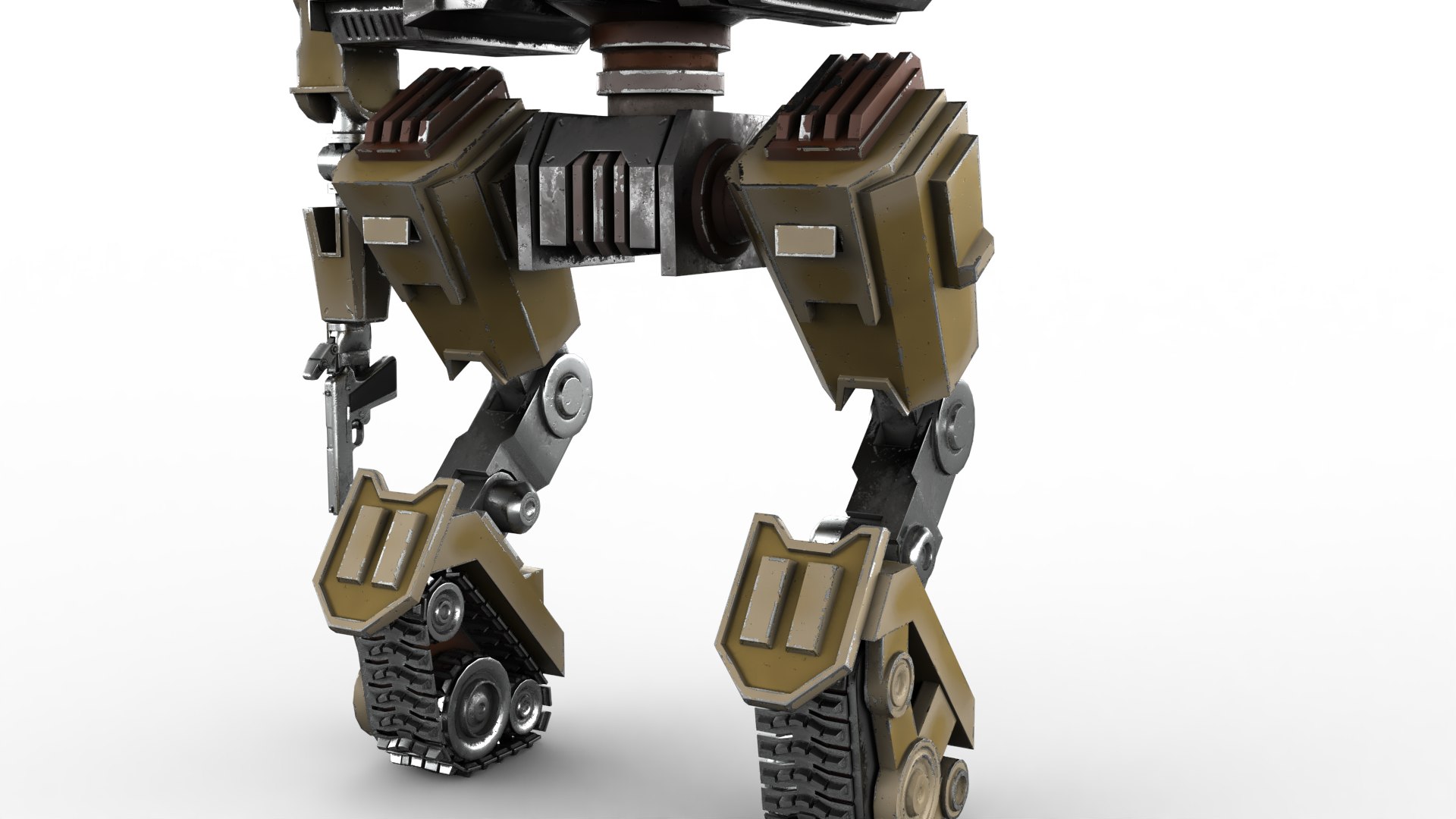 3D robot turret model - TurboSquid 1661526