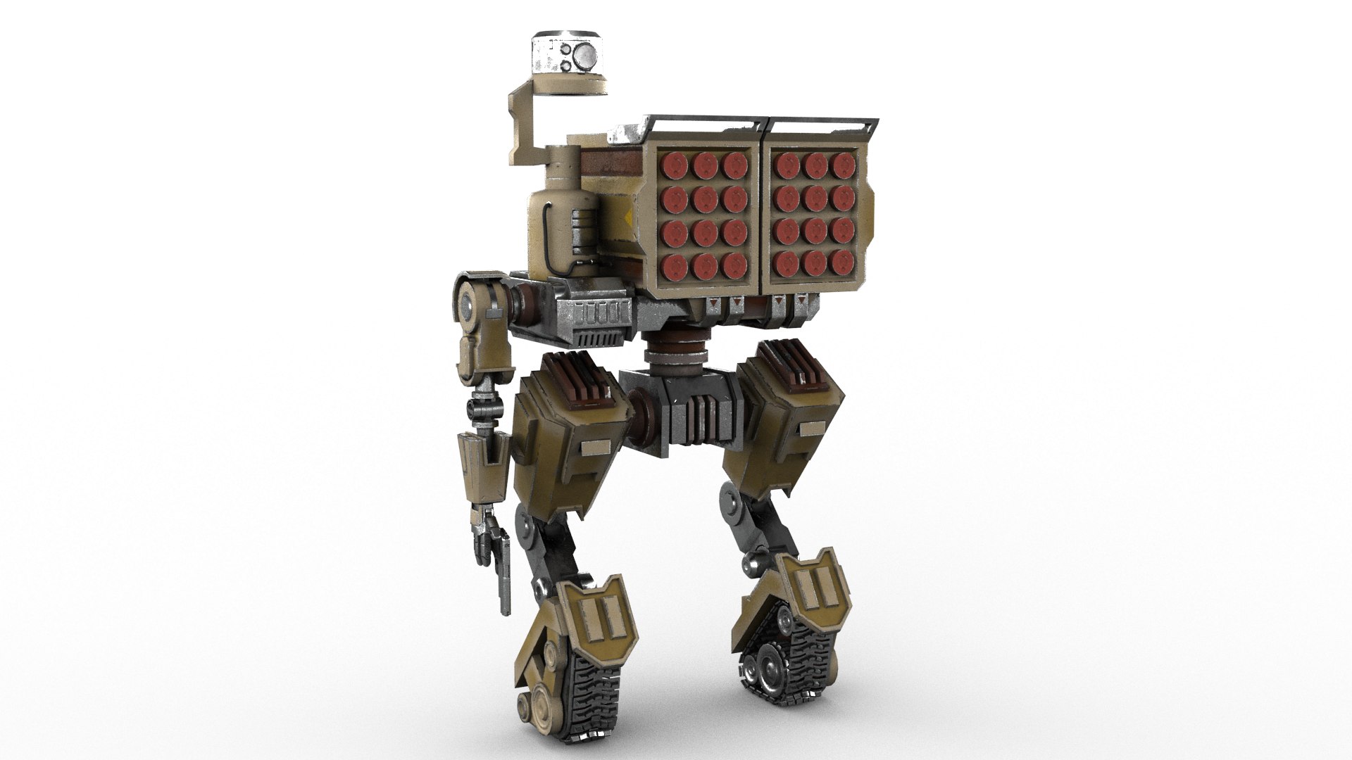 3D robot turret model - TurboSquid 1661526