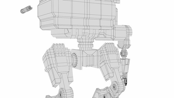3D robot turret model - TurboSquid 1661526