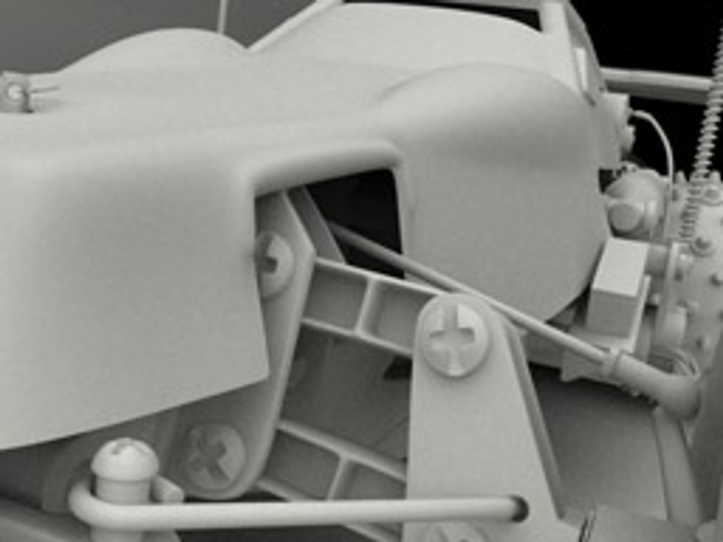 Radio Control Car 3d Model