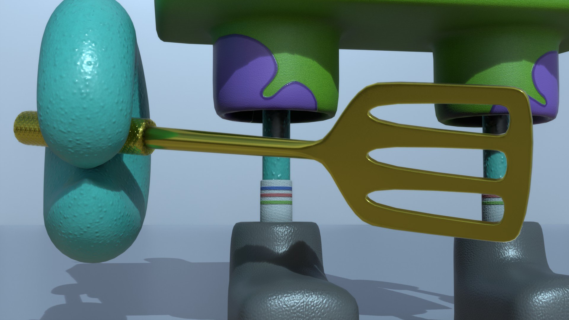 Spongebob Hybrid 3D Model - TurboSquid 2391293