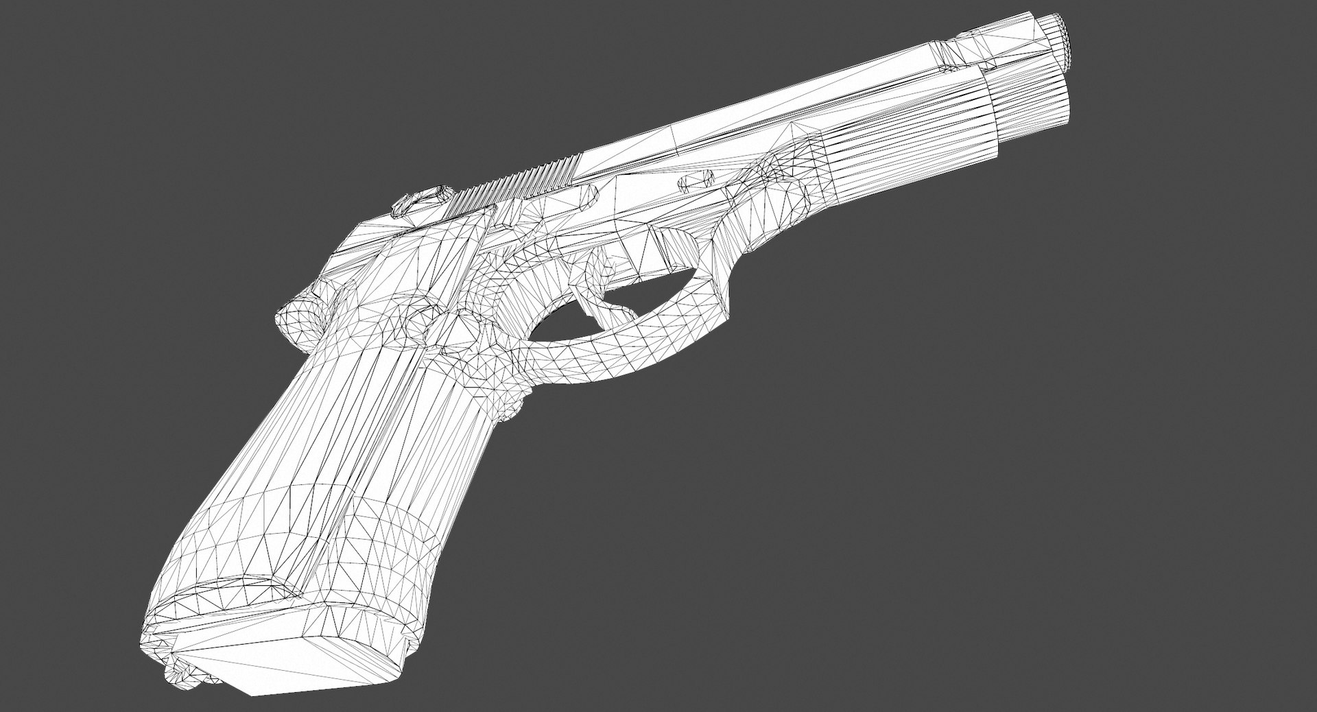 m9 pistol 3d model
