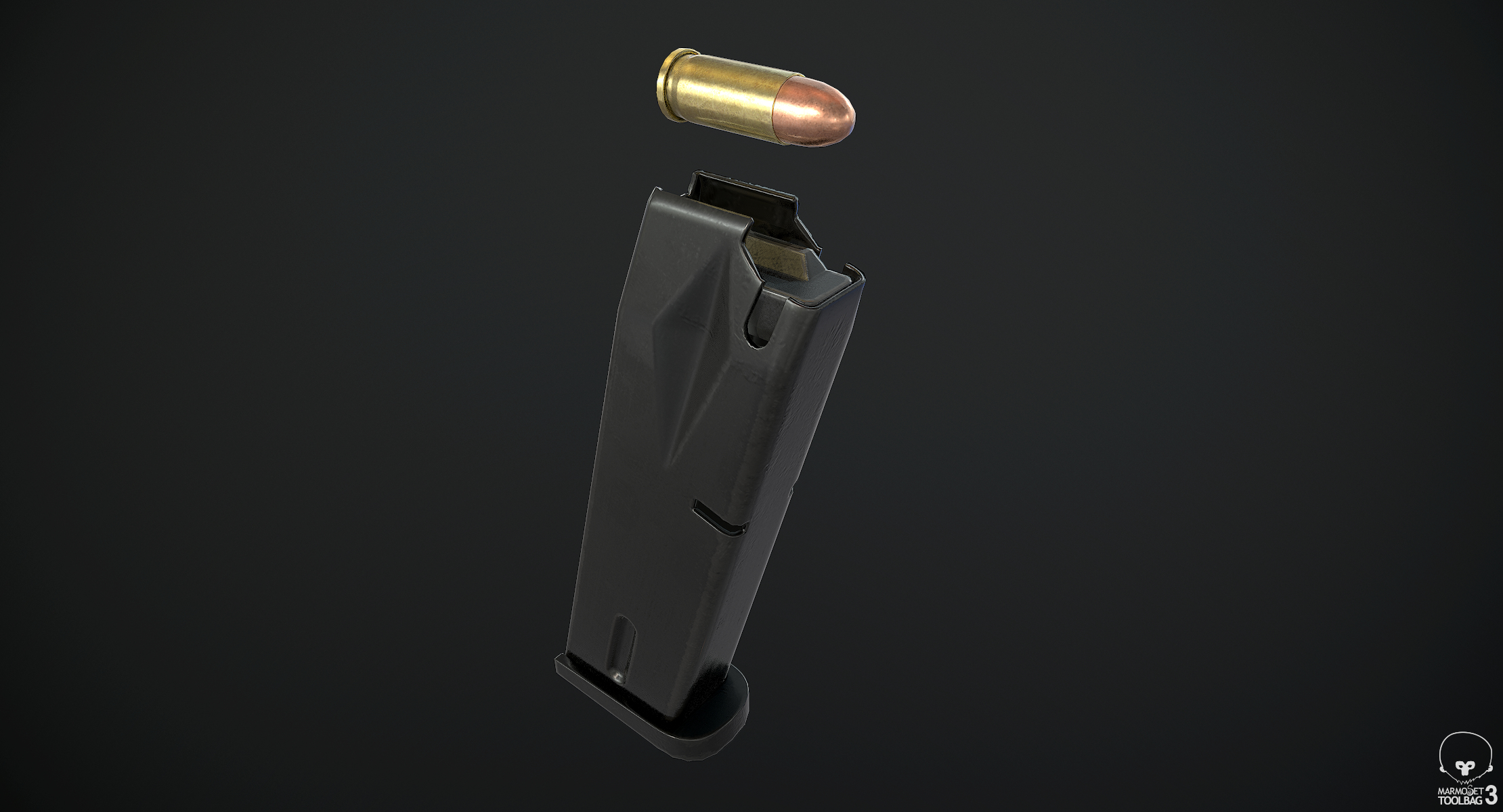m9 pistol 3d model
