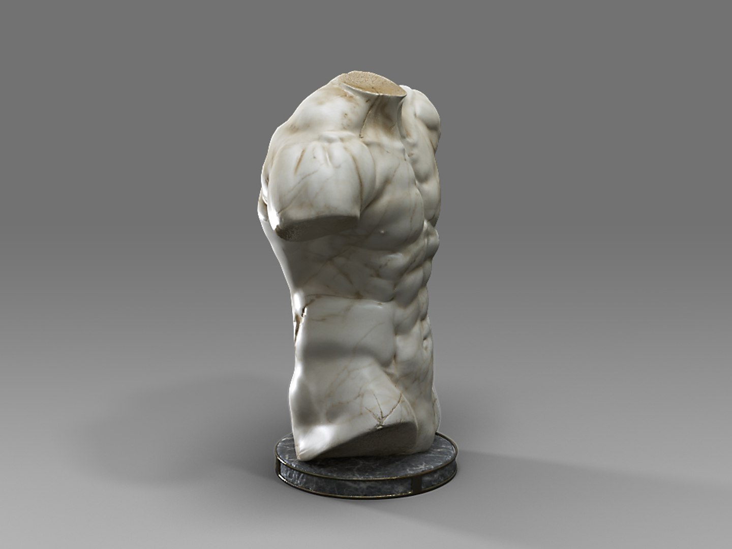 3D male torso model - TurboSquid 1244496