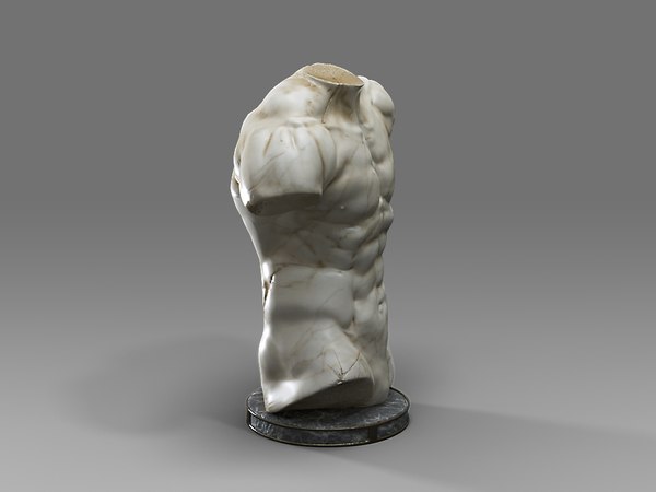 3D male torso model - TurboSquid 1244496