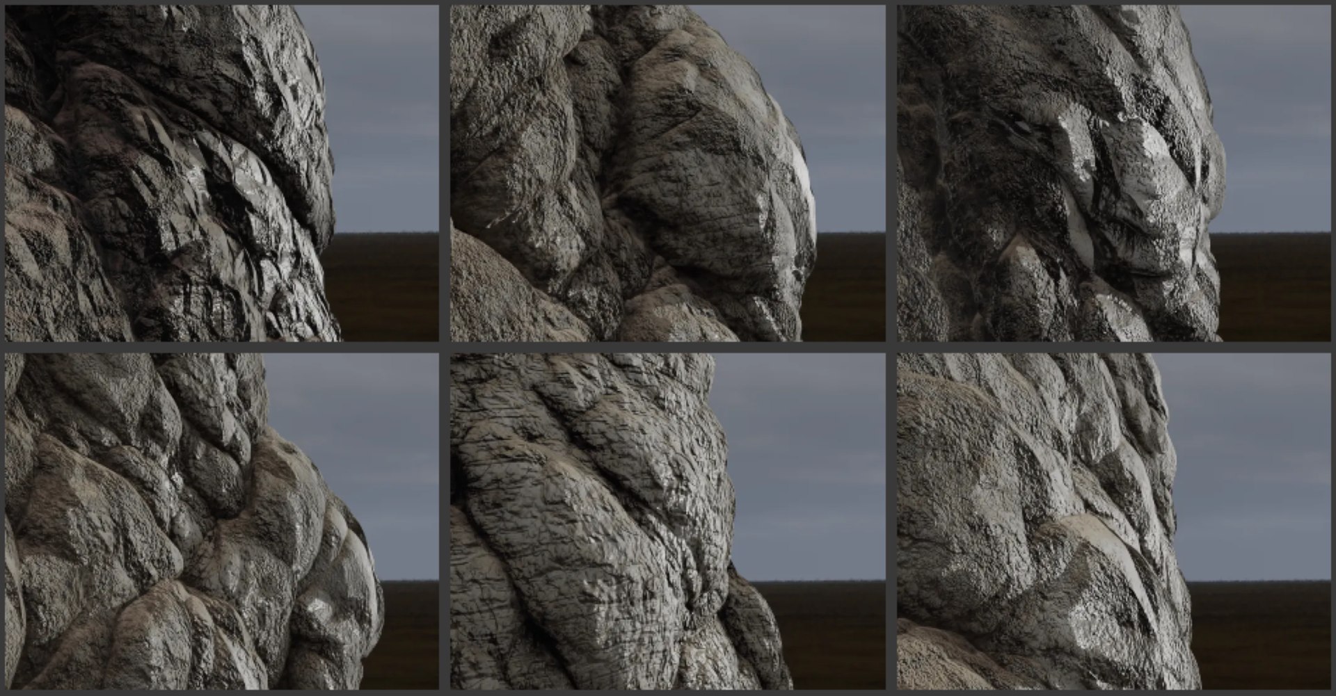 3D Realistic Cliff Generator Blender - TurboSquid 1626898