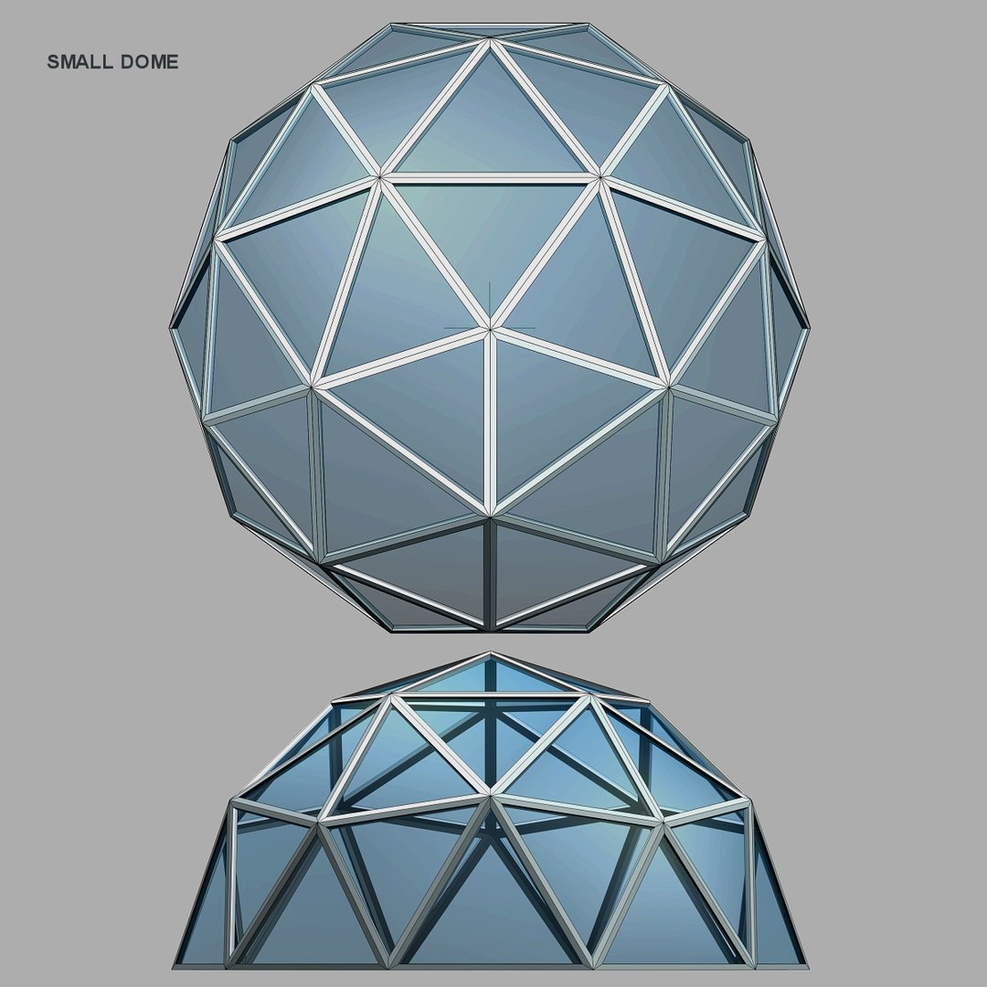 Geodesic Domes Obj