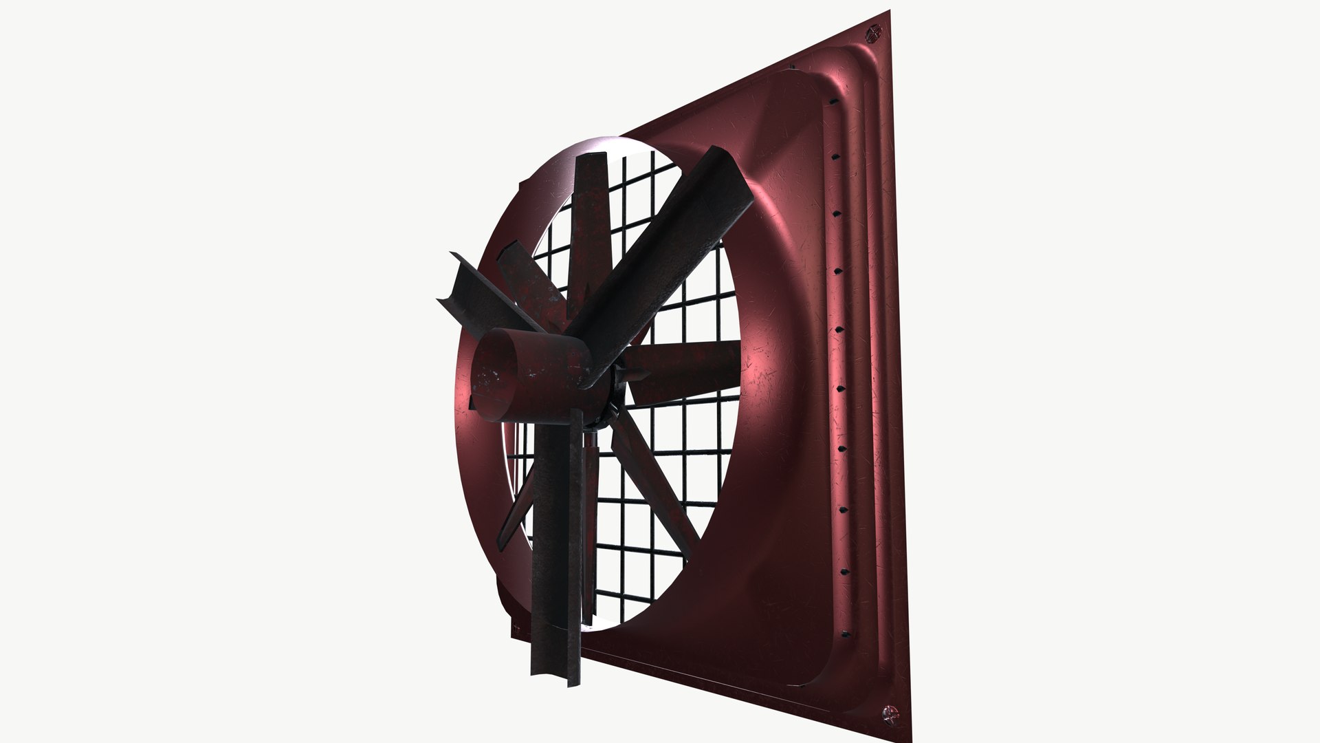 Ventilation Fan 3D Model - TurboSquid 2334269
