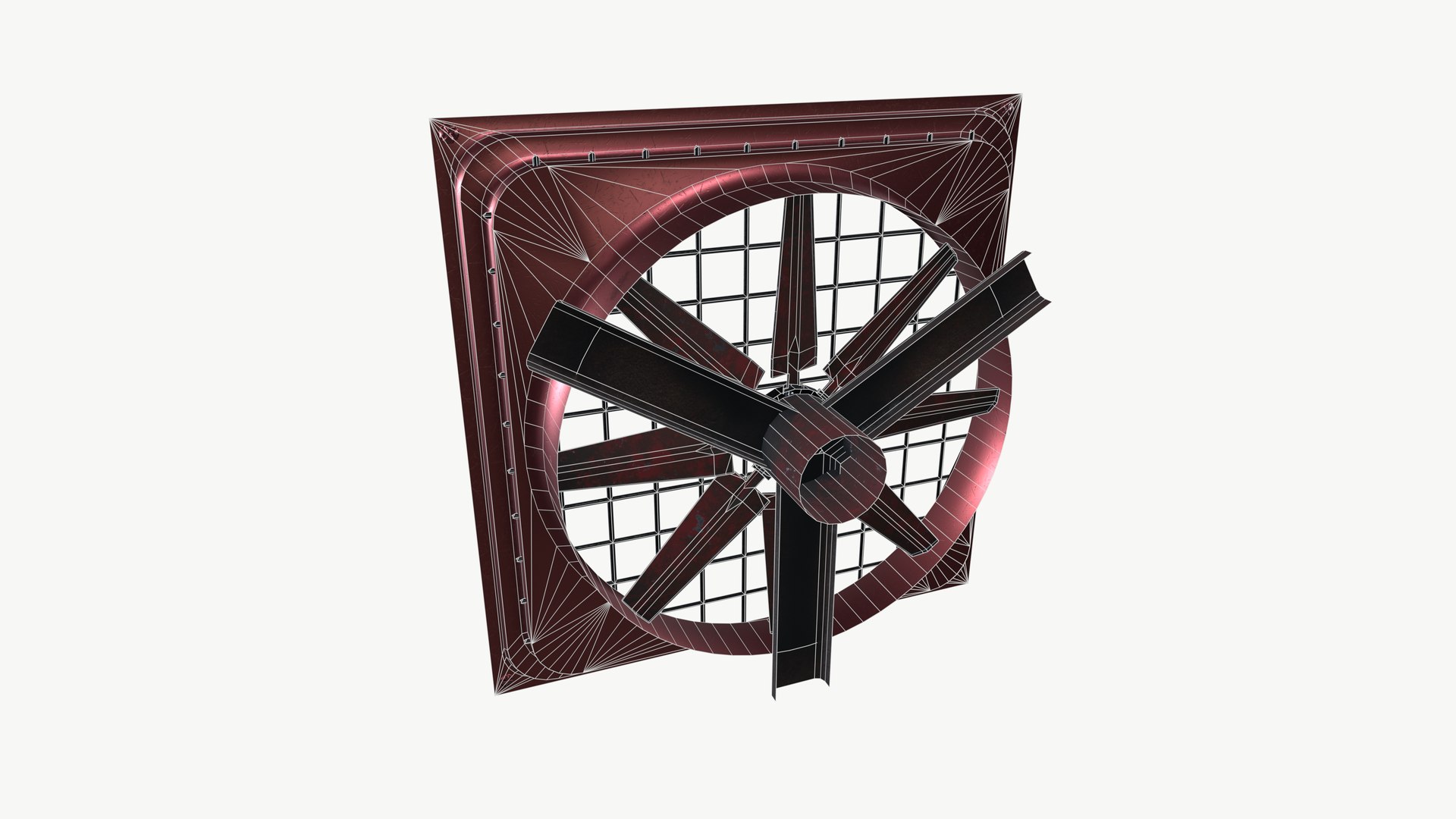 Ventilation Fan 3D Model - TurboSquid 2334269
