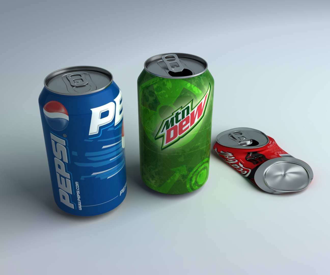 3d Model Soda