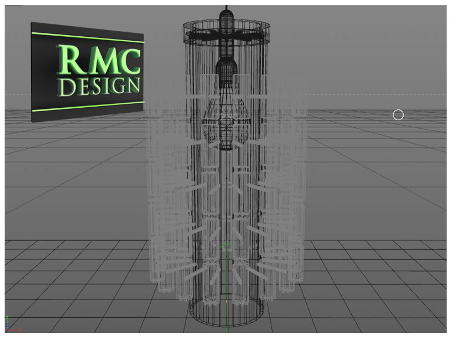 chandelier rmc 3d c4d