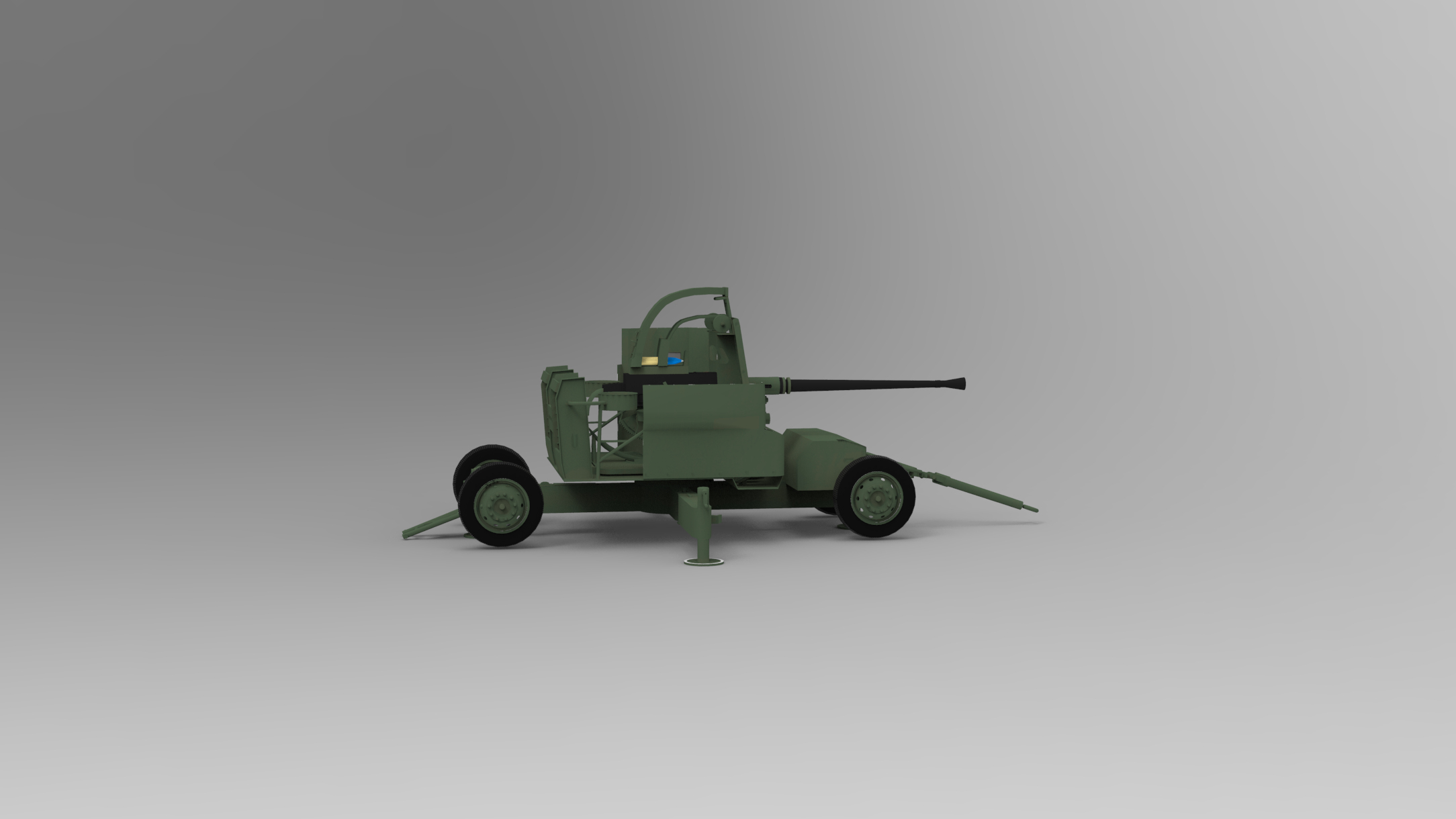 Bofors40mm L70 3D model - TurboSquid 2017100