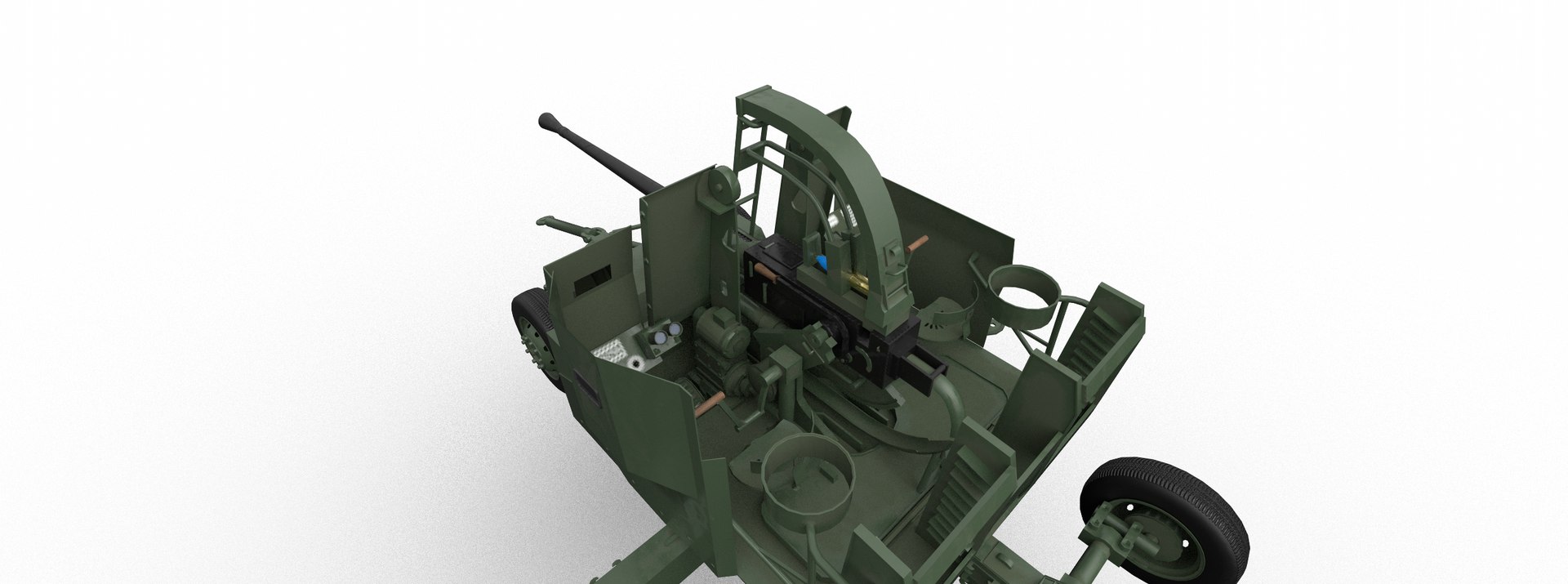 Bofors40mm L70 3D Model - TurboSquid 2017100