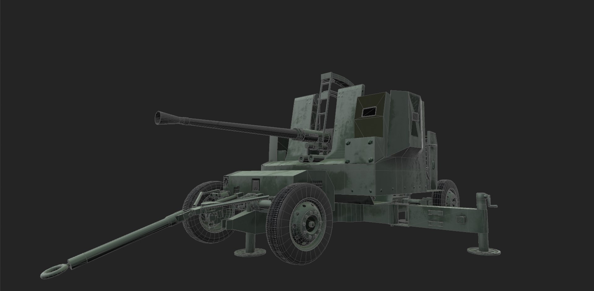 Bofors40mm L70 3D Model - TurboSquid 2017100