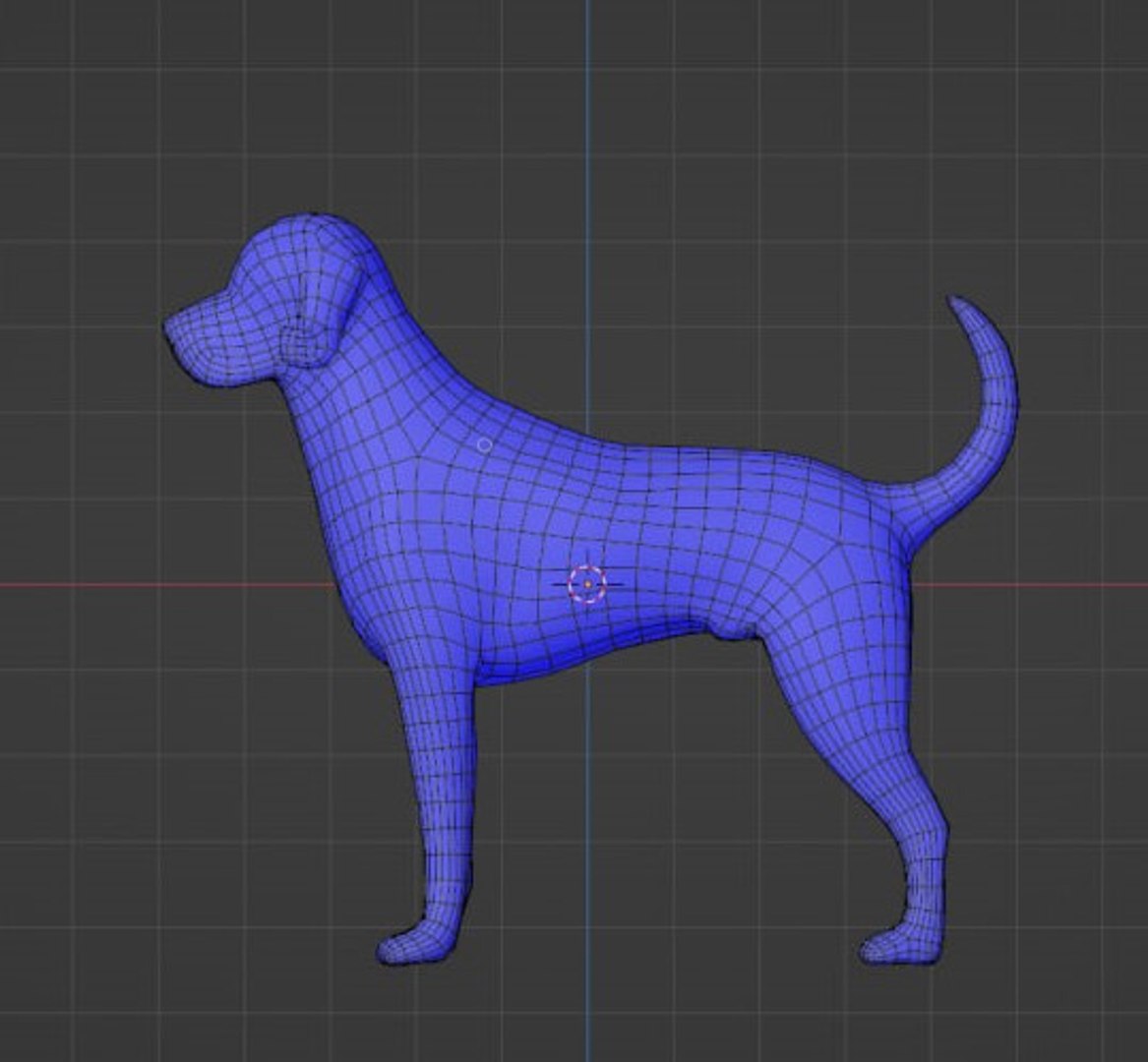 3D Model Low-poly Dog - TurboSquid 2200978