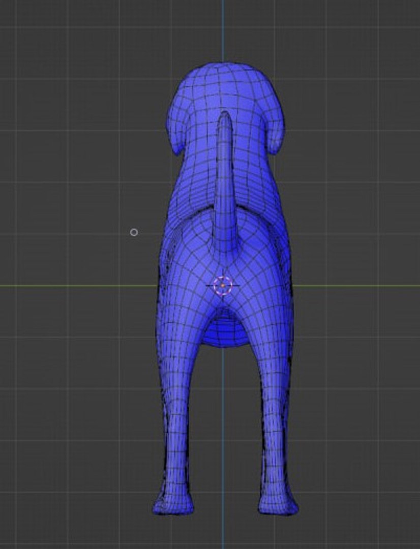 3D Model Low-poly Dog - TurboSquid 2200978