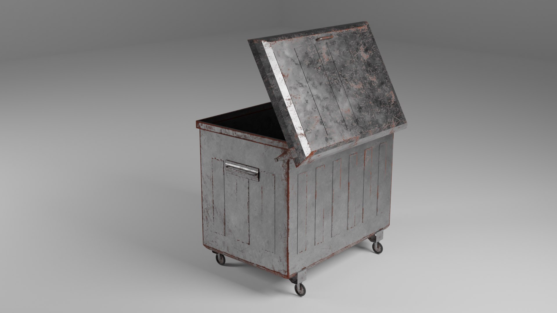 Rusty Dumpster 3D Model - TurboSquid 1923507