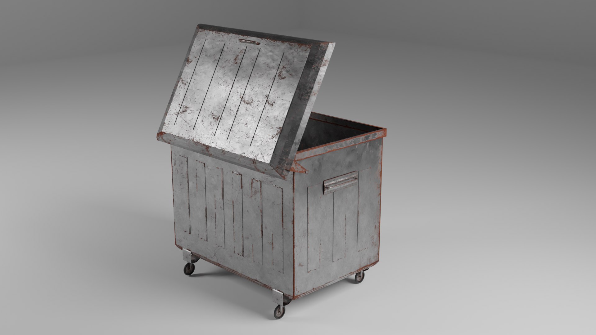 Rusty Dumpster 3D Model - TurboSquid 1923507