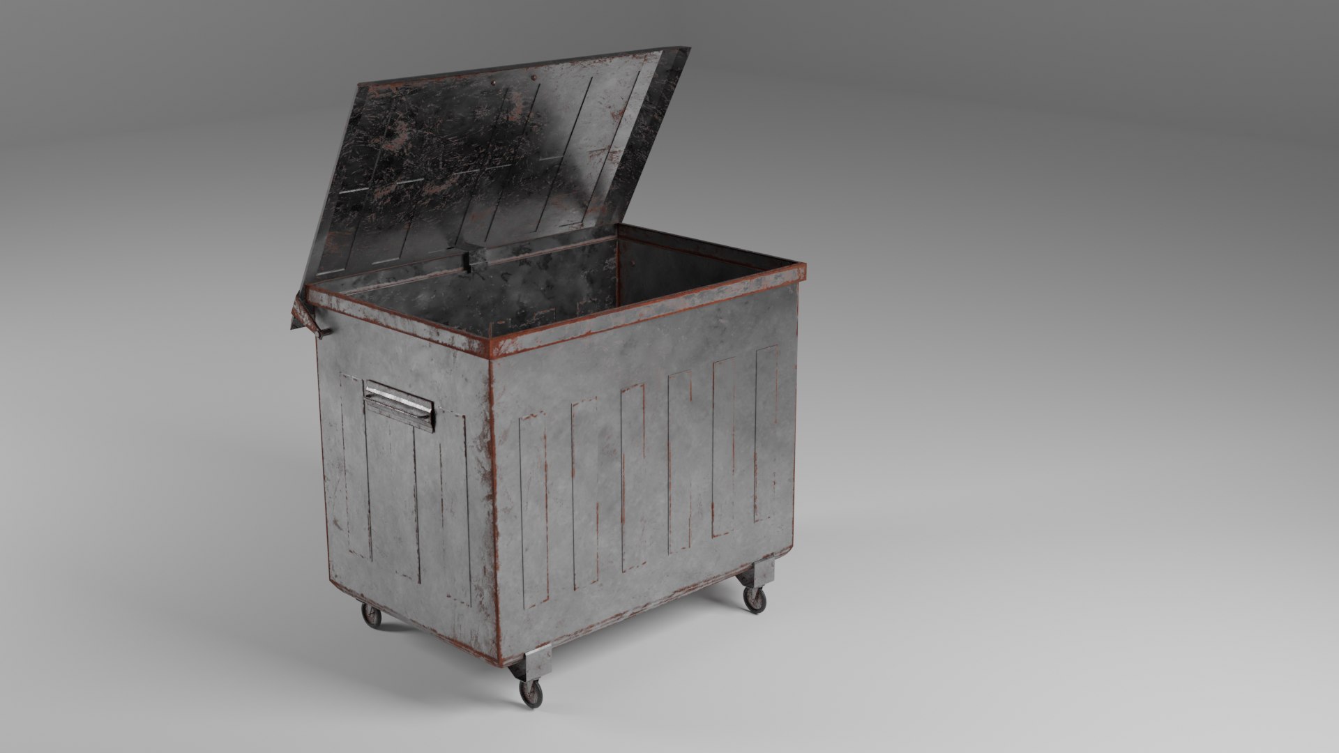 Rusty Dumpster 3D Model - TurboSquid 1923507