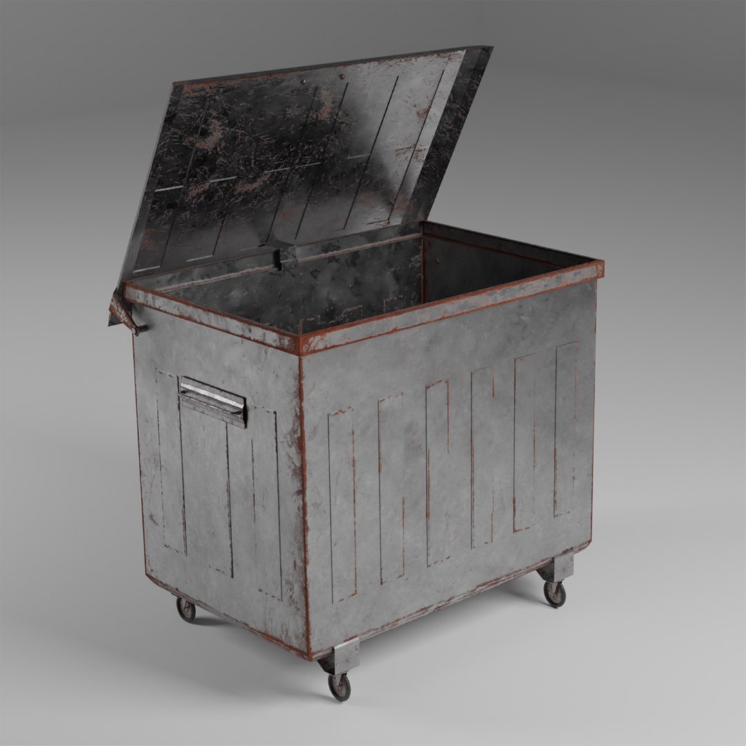 Rusty Dumpster 3D Model - TurboSquid 1923507