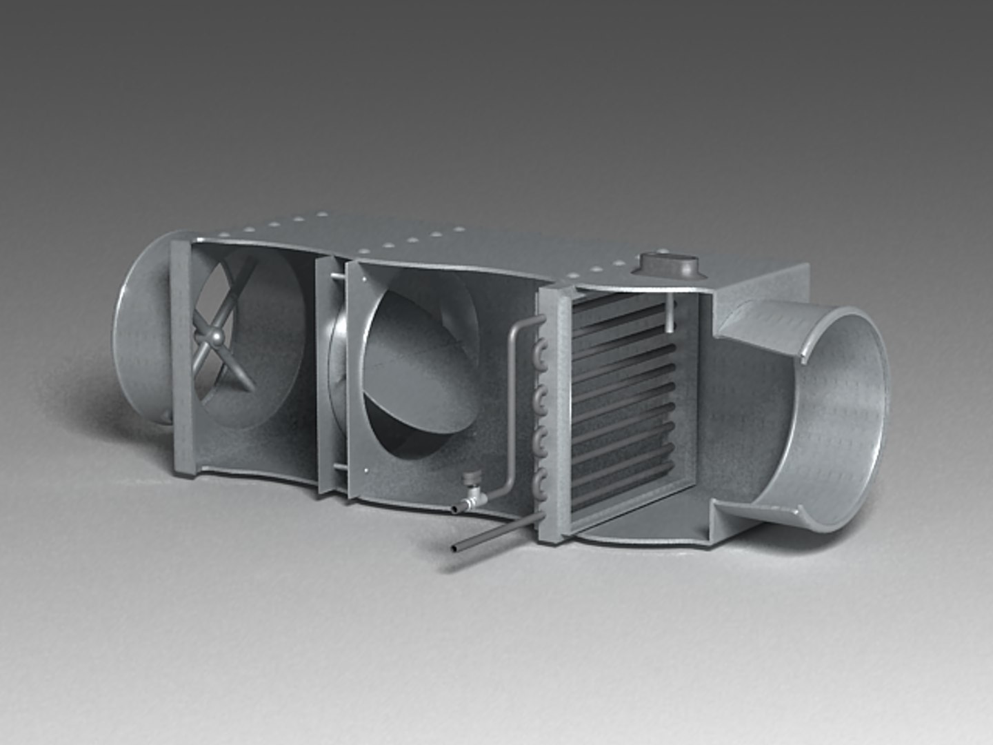 Variable Unit VAV Box Bundle Model - TurboSquid 2378354