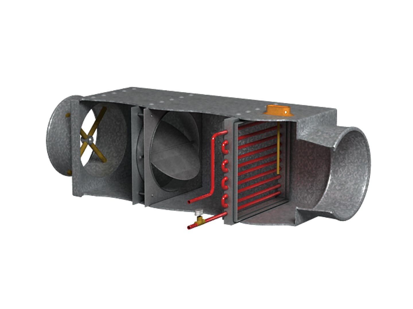 Variable Unit VAV Box Bundle Model - TurboSquid 2378354