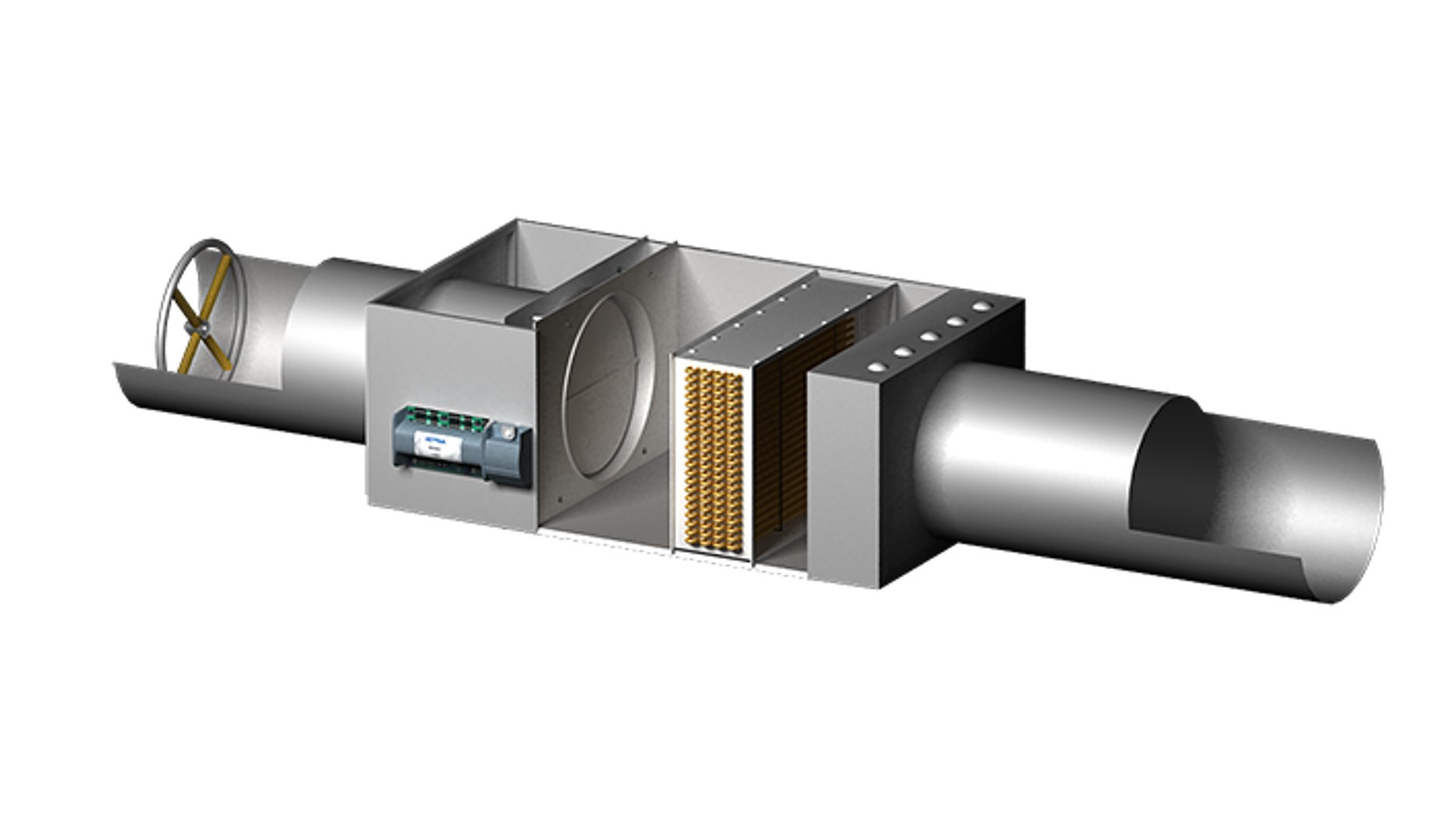 Variable Unit VAV Box Bundle Model - TurboSquid 2378354