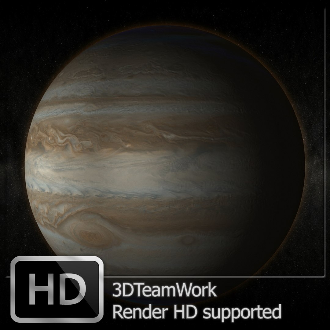 Jupiter Hd Render 3d 3ds