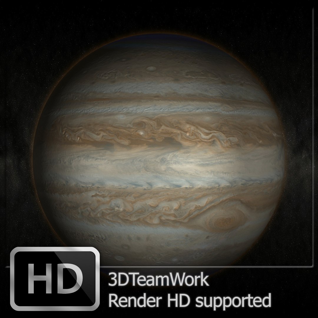 Jupiter Hd Render 3d 3ds